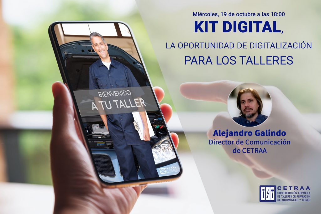 Kit Digital, la oportunidad de digitalización para los talleres - CETRAA